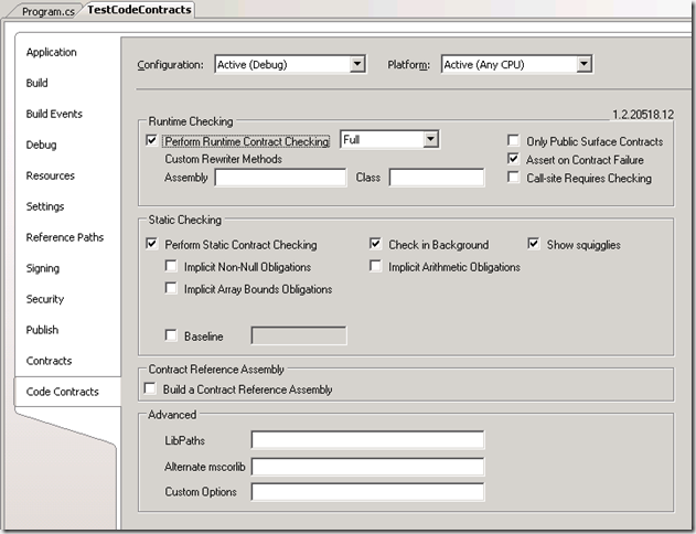 Jomit's Blog: Spec# - Code Contracts in .Net 4.0
